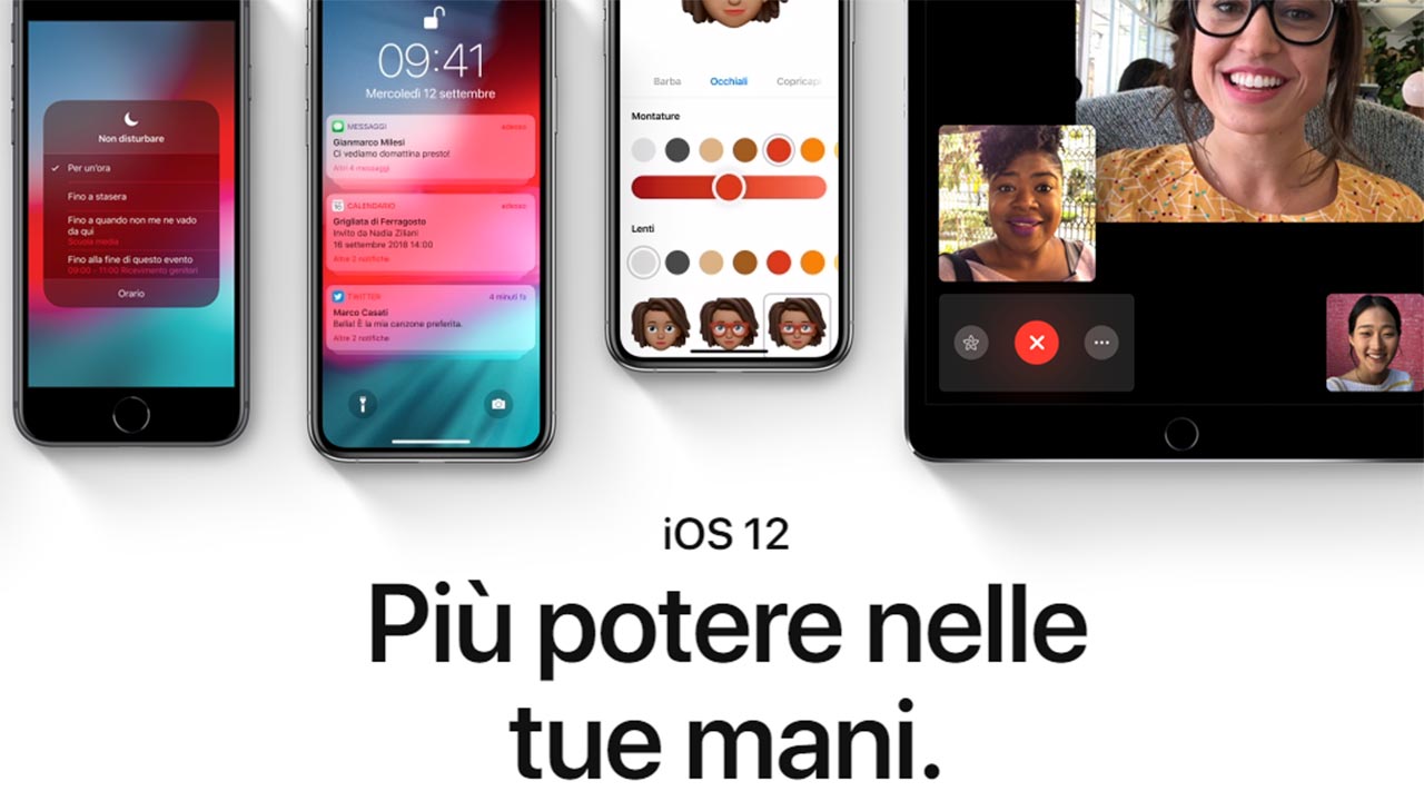 iOS 12 disponibile per tutti. Ecco come installarlo e perché farlo ...