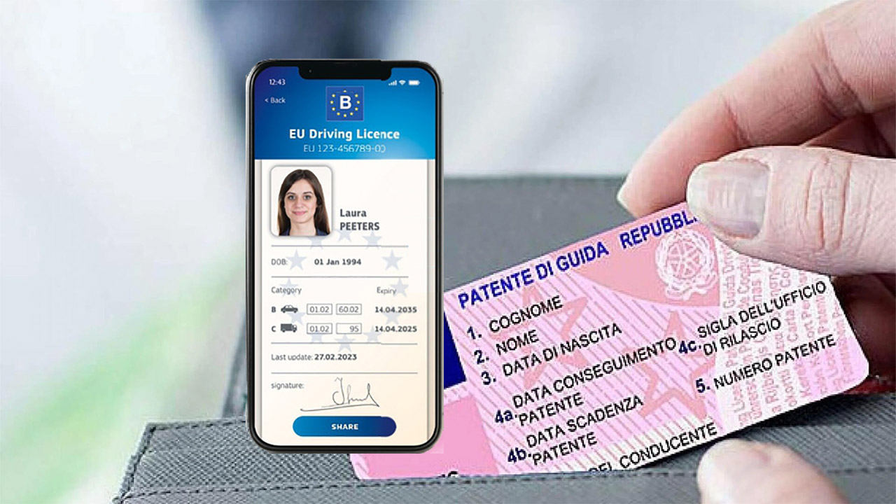 La UE lancia la patente di guida digitale: varrà in tutti i Paesi ...