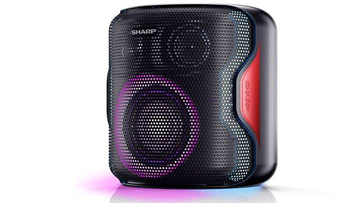 Sharp PS-919: lo speaker portatile a batteria per stare all'aperto ...
