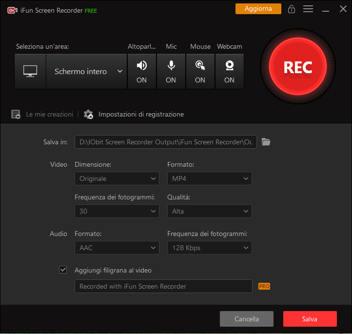 iFun Screen Recorder, un'app semplicissima per registrare lo schermo ...