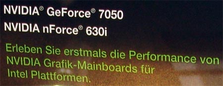GeForce 7050 per processori Intel solo avvistato | Hardware Upgrade