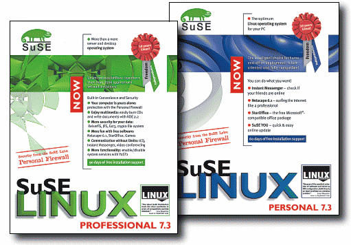 SuSe 7.3 | Hardware Upgrade